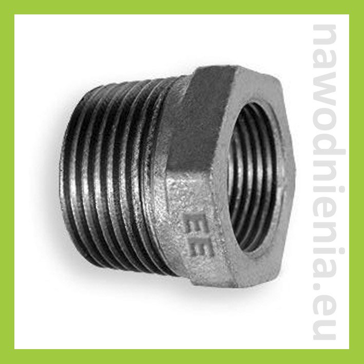 Redukcja krótka GZ x GW ocynkowana - Nawodnienia.eu Warszawa