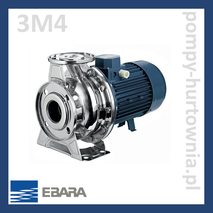 Pompa pozioma 1-stopniowa Ebara 3M4 - Pompy Hurtownia