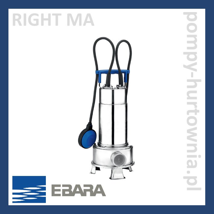 Pompa zatapialna EBARA RIGHT MA - Pompy Hurtownia