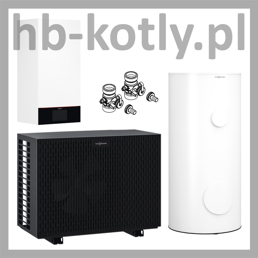 Viessmann Vitocal 200-S R32 z zasobnikiem c.w.u. - Kotły Viessmann