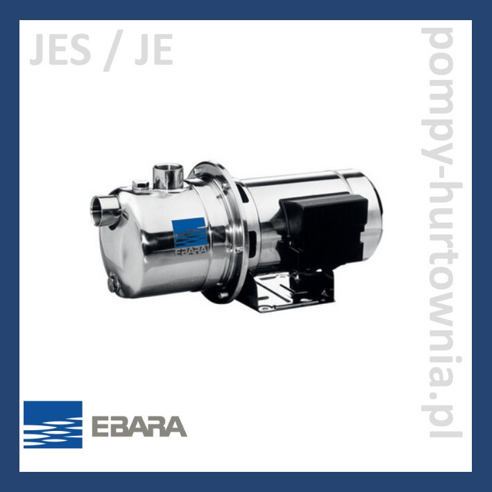 Pompa samozasysająca EBARA JES / JE - Pompy Hurtownia